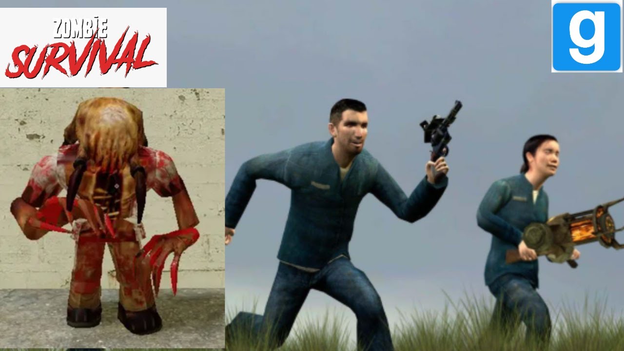 Zombie Apocalypse Survival! [Gmod] - YouTube