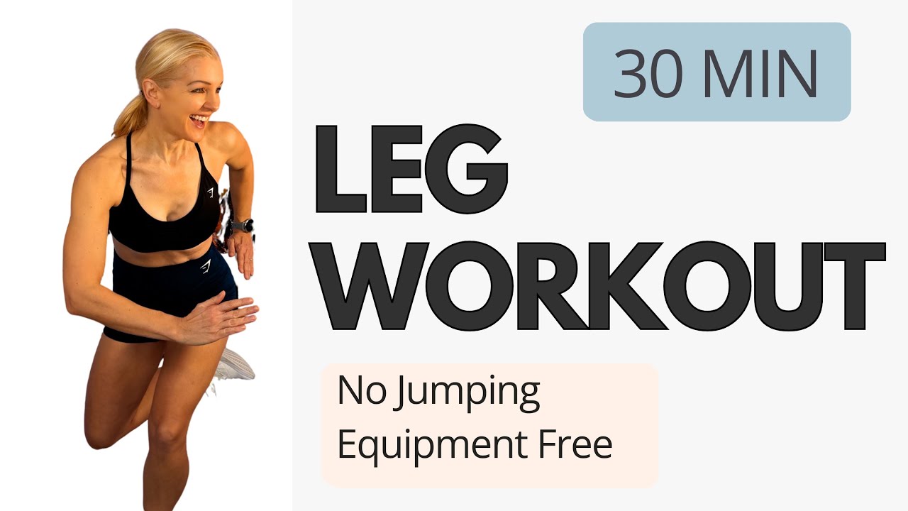 30 Minute Leg Conditioning Workout | Bodyweight Only | At Home - YouTube