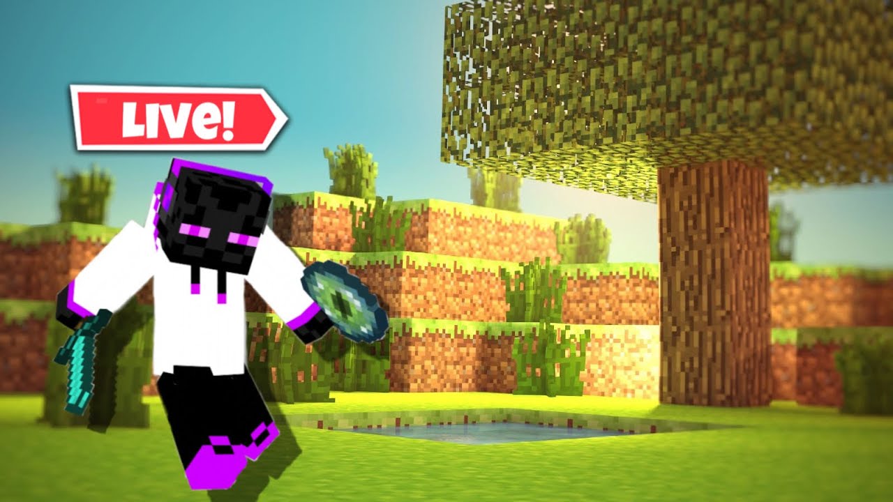 actually playing minecraft (LIVE) - YouTube