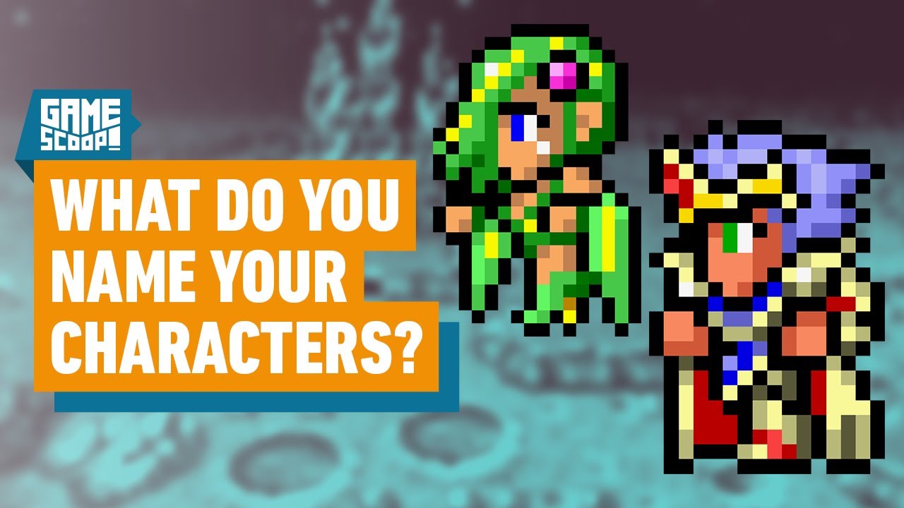 What Do You Name Your Video Game Characters? - Game Scoop! Clips - YouTube