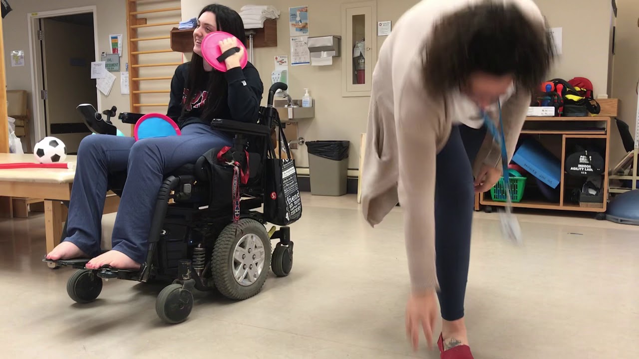 Therapy Work Out Part Two C5 C6 Incomplete Quadriplegic - YouTube