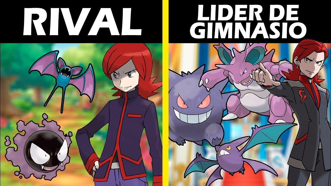 Si TODOS los RIVALES Pokémon se CONVIRTIERAN en Líderes de Gimnasio ...