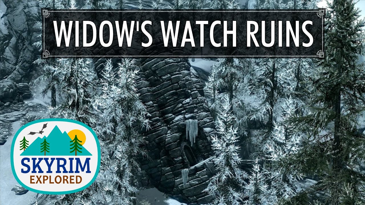 Widow's Watch Ruins | Skyrim Explored - YouTube