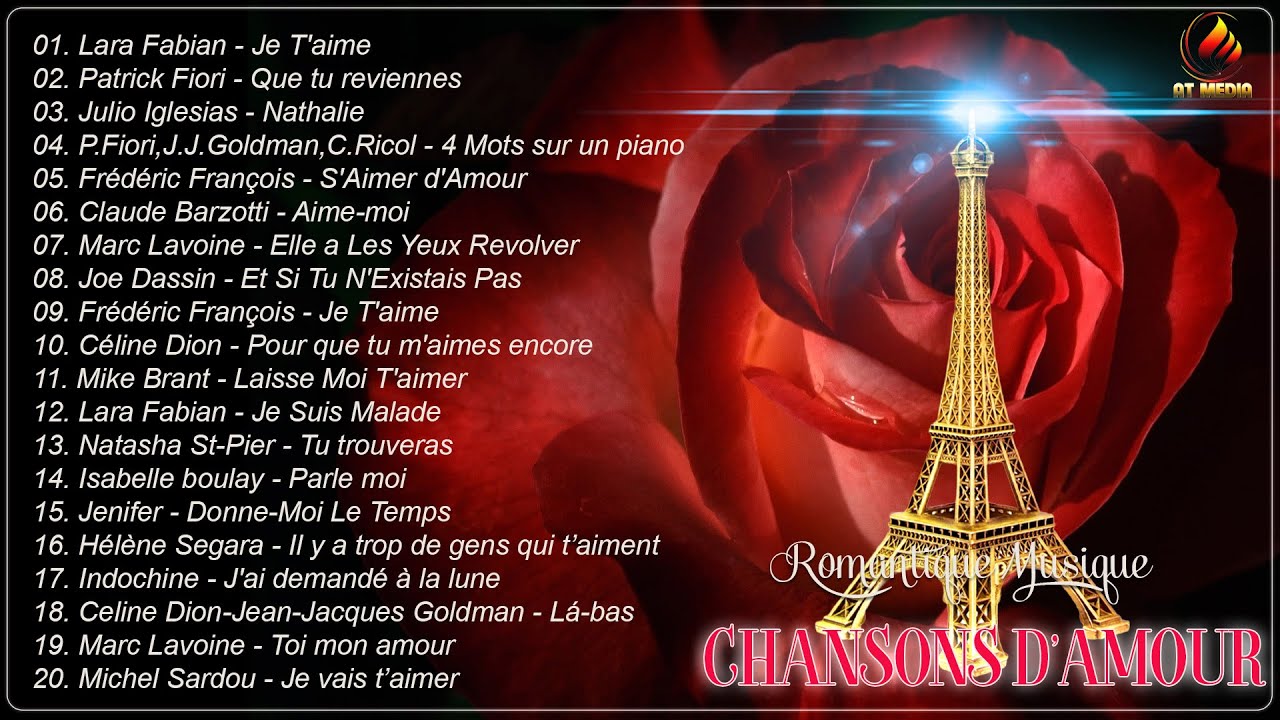 Romantique Chansons D'amour ♪ღ♫ Meilleures Chansons D'amour Francaise ...