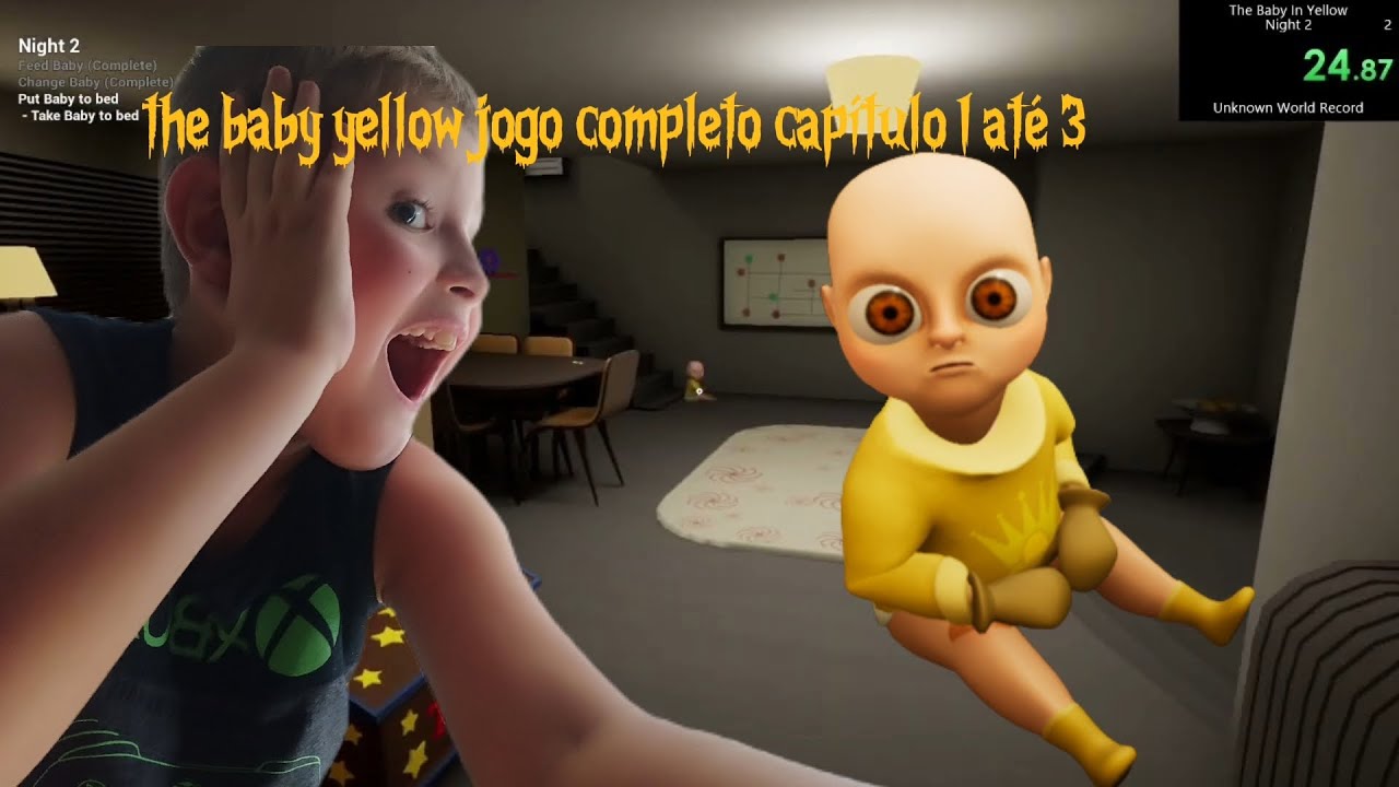 jogando baby yellow capítulo 1 até 3 (parte 1) - YouTube
