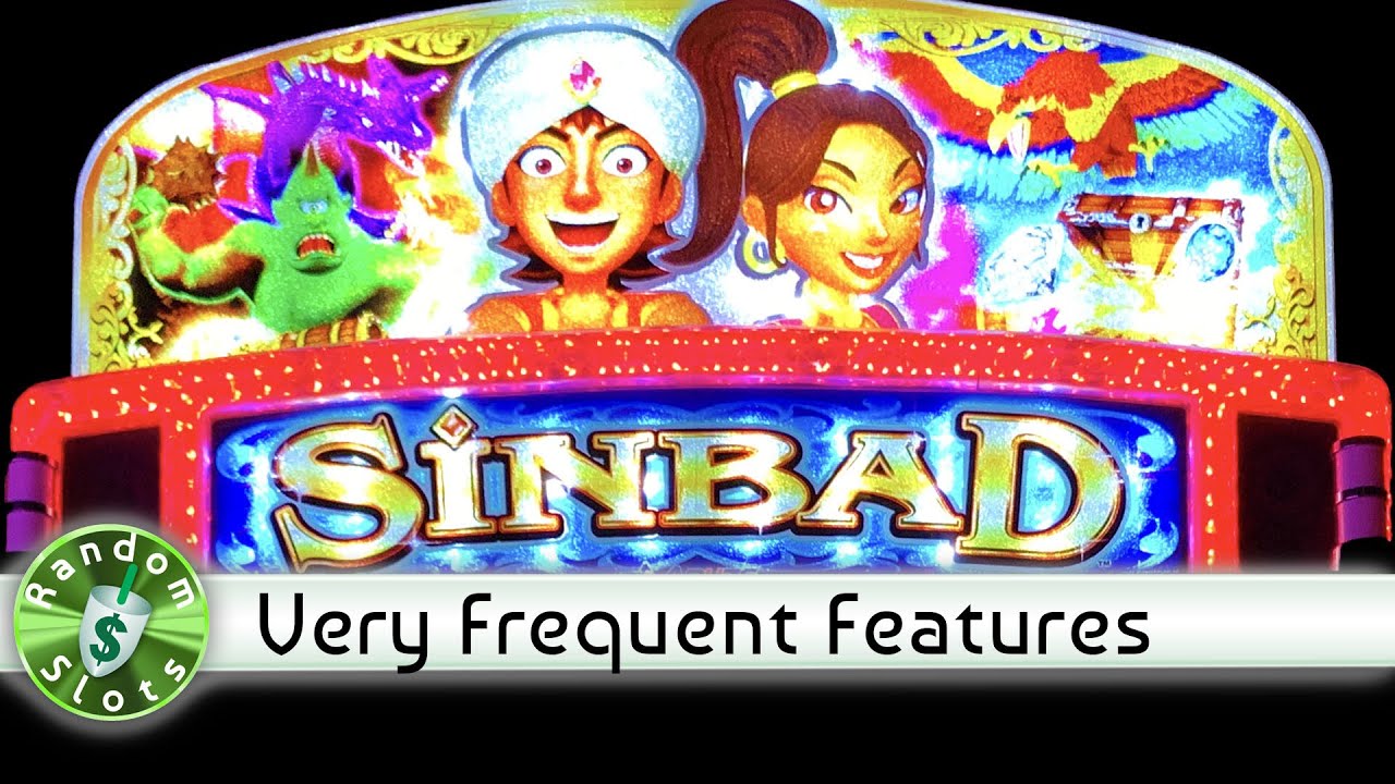 Sinbad slot machine, Lots of Features - YouTube