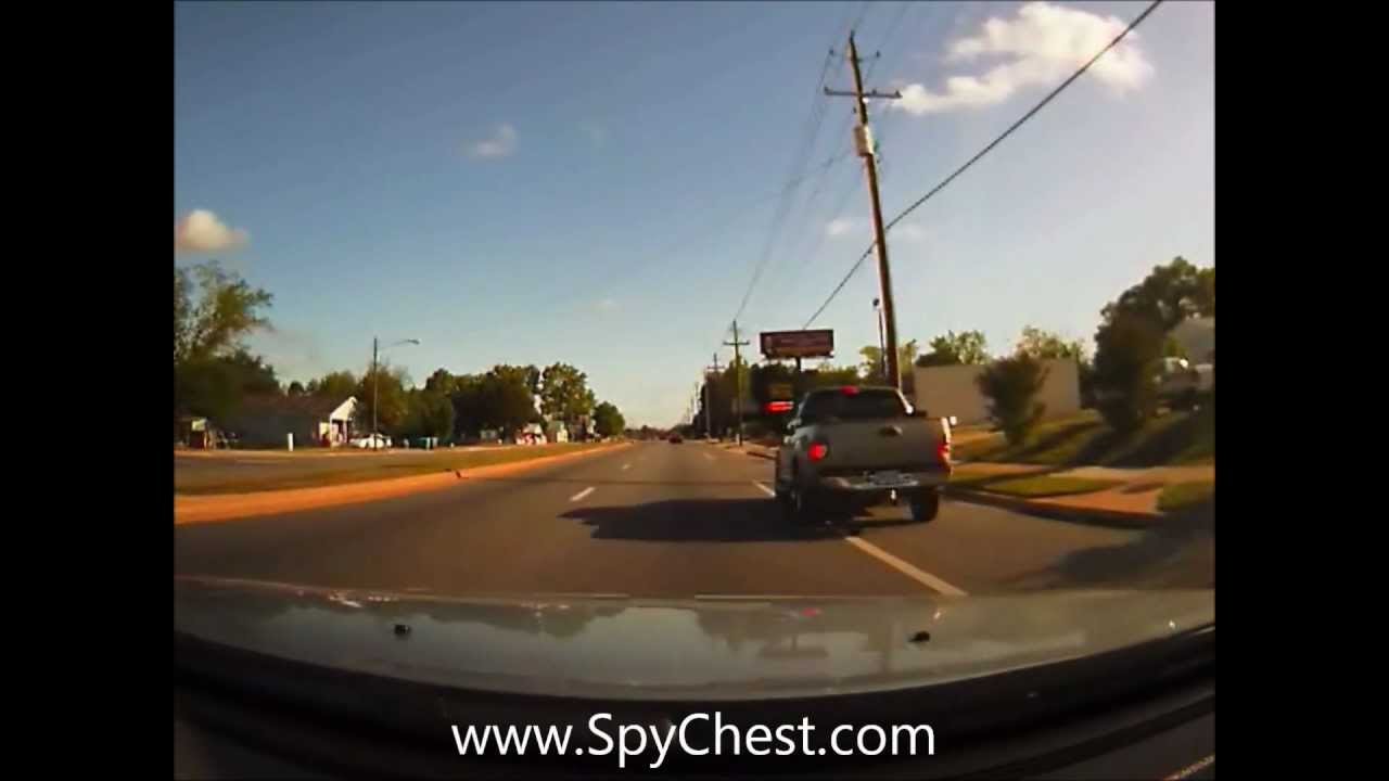 Near Collision with F-150 caught on car camera! - YouTube