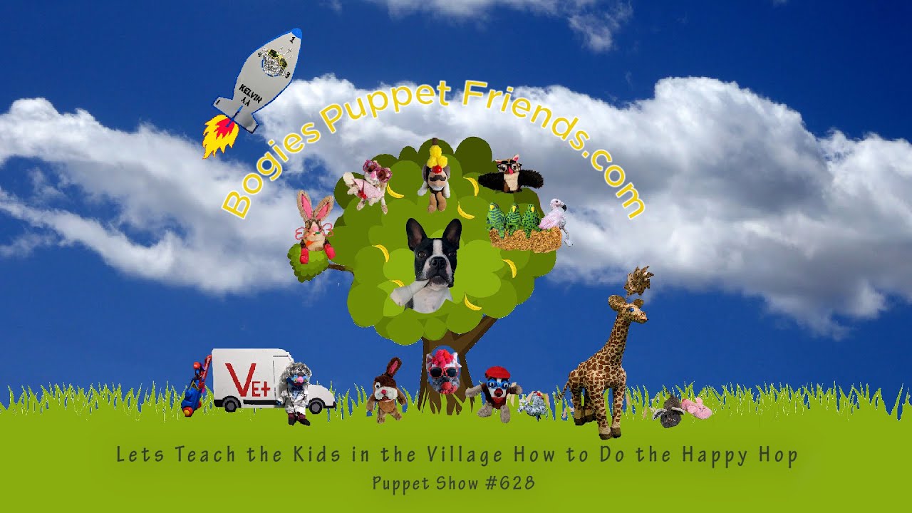 E628 Lets Teach the Kids in the Village How to Do the Happy Hop - YouTube