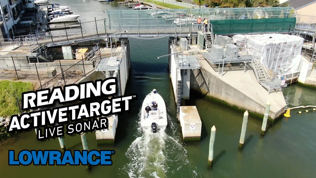 Reading the Lowrance Active Target Transducer - YouTube