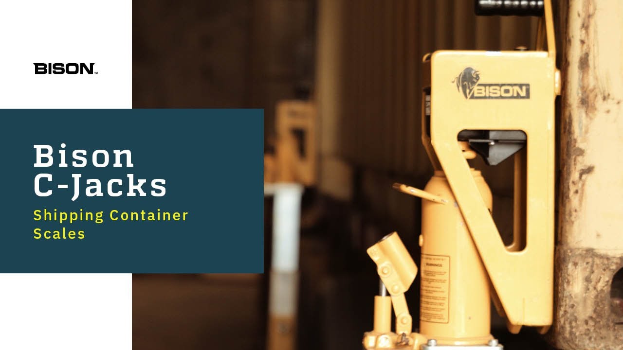 Unboxing Bison C-Jacks | Shipping Container Scales - YouTube