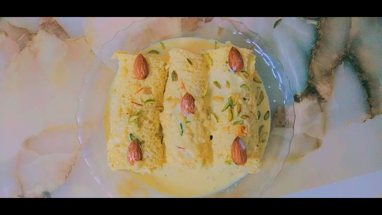 Bread Mawa Roll - YouTube