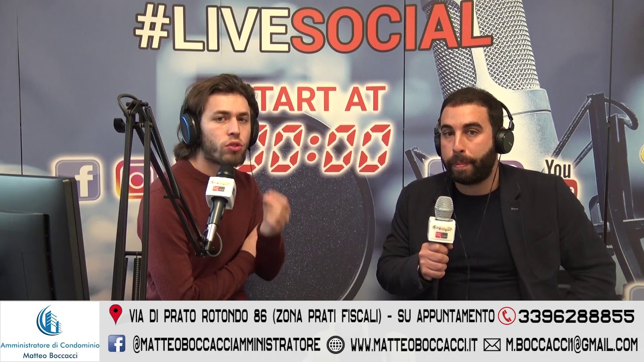 Matteo Boccacci - Intervista Radio Radio - Amministratore di Condomini ...