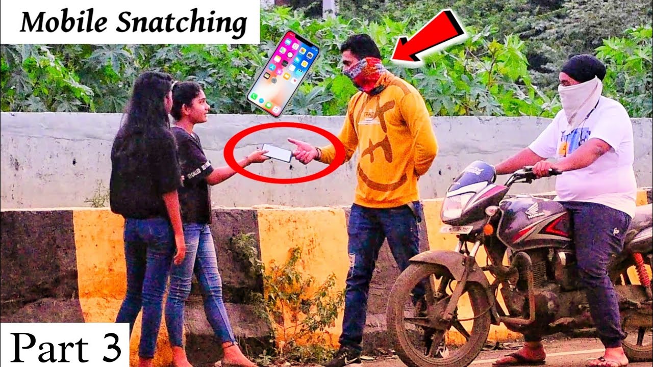 Mobile Snatching Prank in India | Part 3 | Prakash Peswani Prank ...