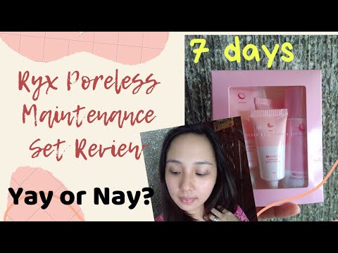 RYX SKINCERITY Poreless Maintenance Set Review (Glass Skin in 7days ...