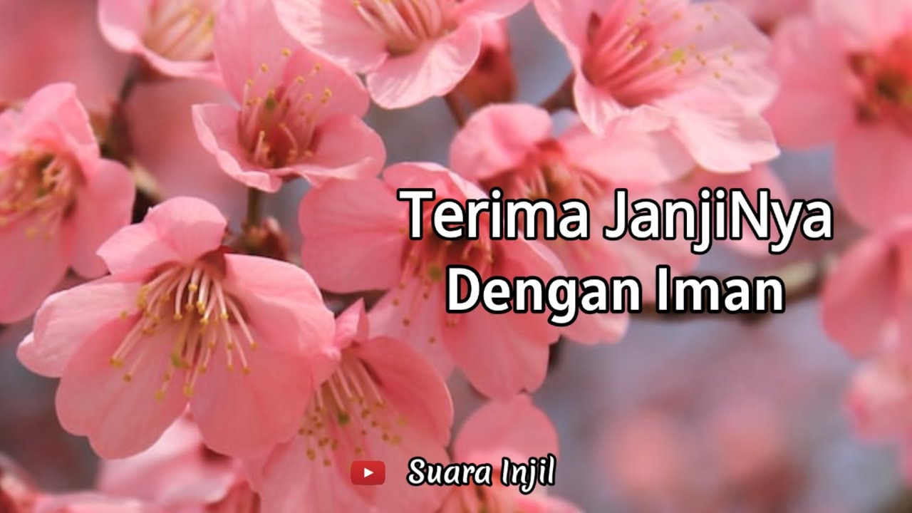 Terima JanjiNya Dengan Iman. Renungan Dan Doa Malam Suara Injil - YouTube