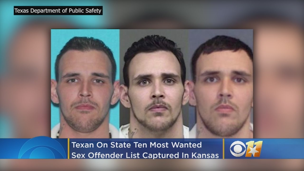 Texan On State 10 Most Wanted Sex Offender List Captured In Kansas ...