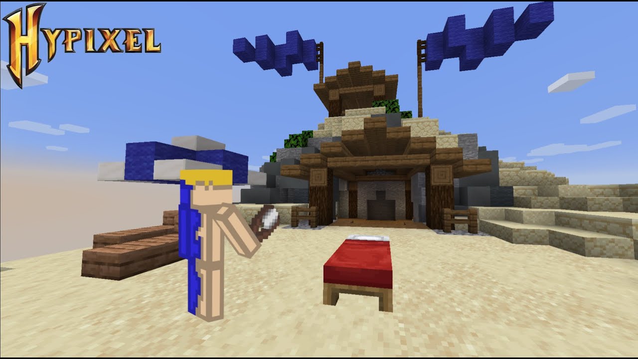minecraft bedwars (hypixel) - YouTube