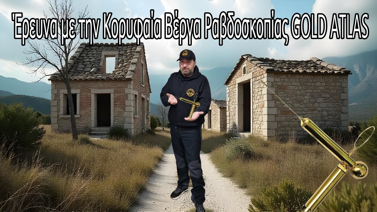 Ο Αντώνης Βλάχος σε Δράση: Έρευνα με την Κορυφαία Βέργα Ραβδοσκοπίας ...