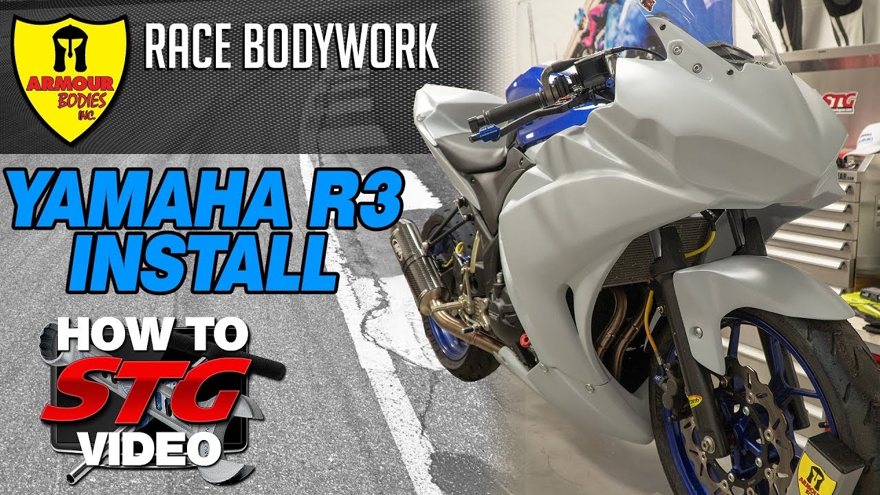 Armour Bodies 2015-2018 Yamaha R3 Review/Install | Sportbike Track Gear ...