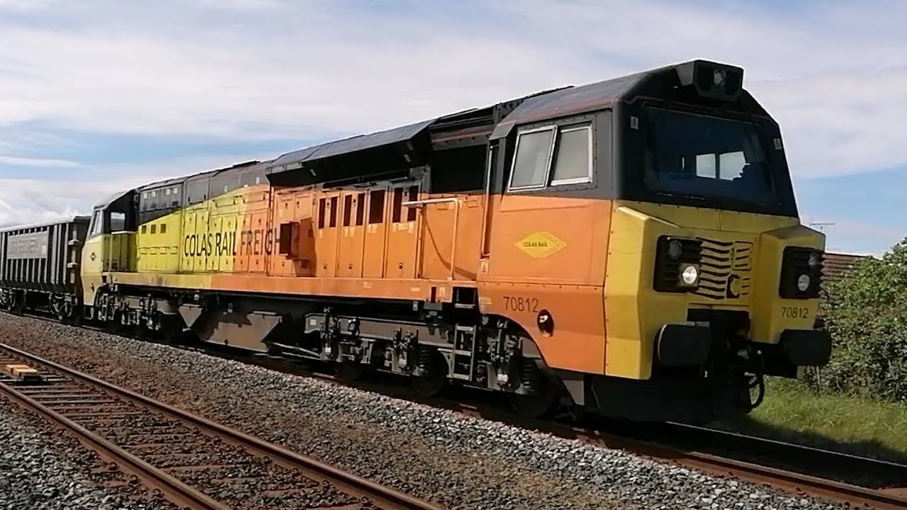 10/05/23 - Class 70 - 70812 - Penmaenmawr Quarry Gbrf to Longport Lr ...