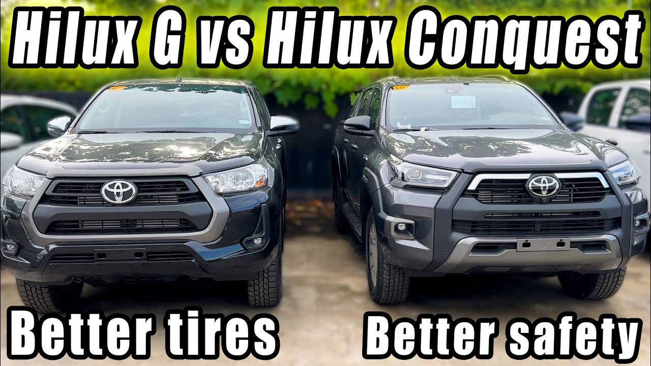2023 Toyota Hilux Conquest 4x2 vs Hilux G | is it worth getting the ...