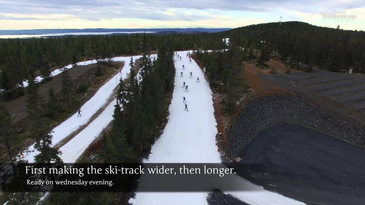 2015-11-10 Status report - Sjusjøen Skistadion Natrudstilen - YouTube