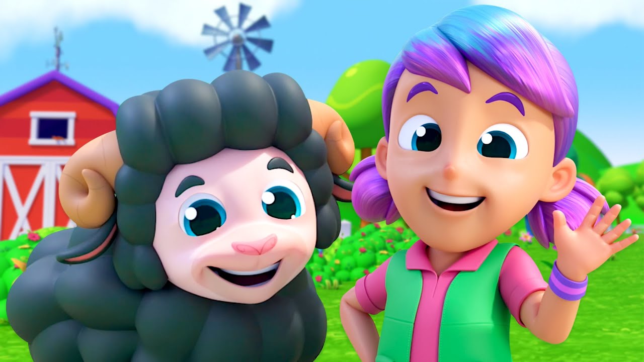 Baa Baa Black Sheep Nursery Rhyme Video for Toddlers - YouTube
