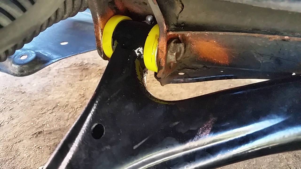 Polyurethane bushings LS430 - YouTube