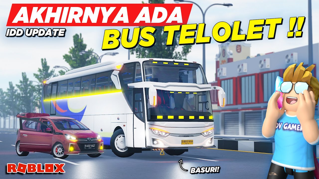 AKHIRNYA ADA BUS TELOLET BASURI SPESIAL !! REVIEW CDID REALISTIS UPDATE ...