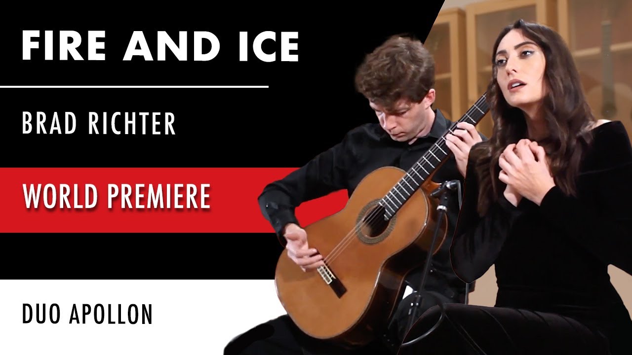 Brad Richter's "Fire And Ice" performed by Duo Apollon on a 2003 Manuel Contreras II "Double Top ...