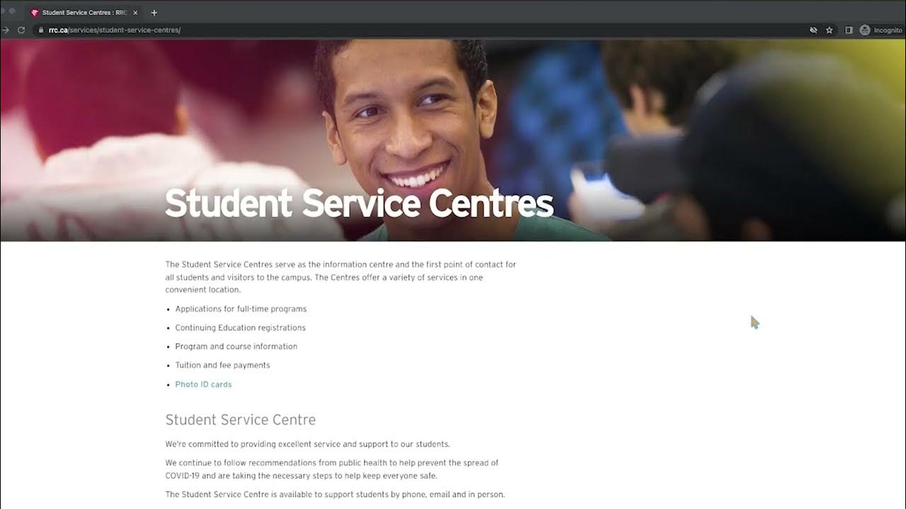RRC Polytech - Student Service Centre - YouTube
