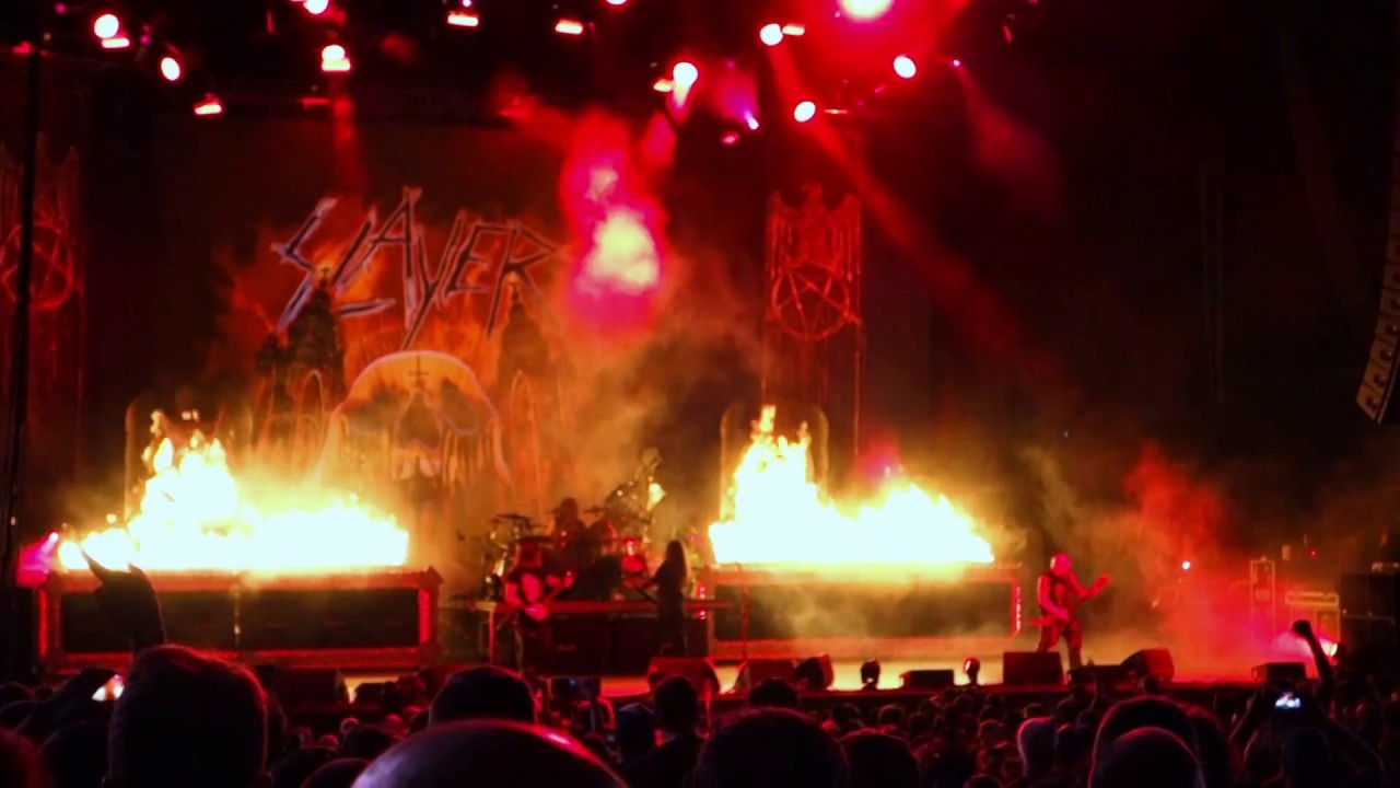 Slayer - Raining Blood (Live @ Budweiser Stage in Toronto May 29, 2018 ...