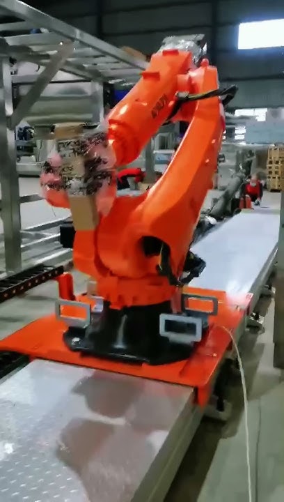 🚝 Robot Linear Track Collection – Multi-Form Showcase!#track #rail #evsrobot #smartfactory - YouTube