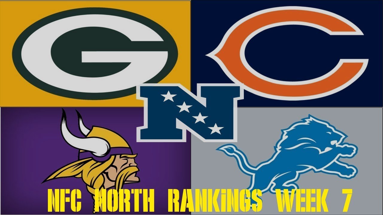 NFC North Rankings (Week 7) - YouTube