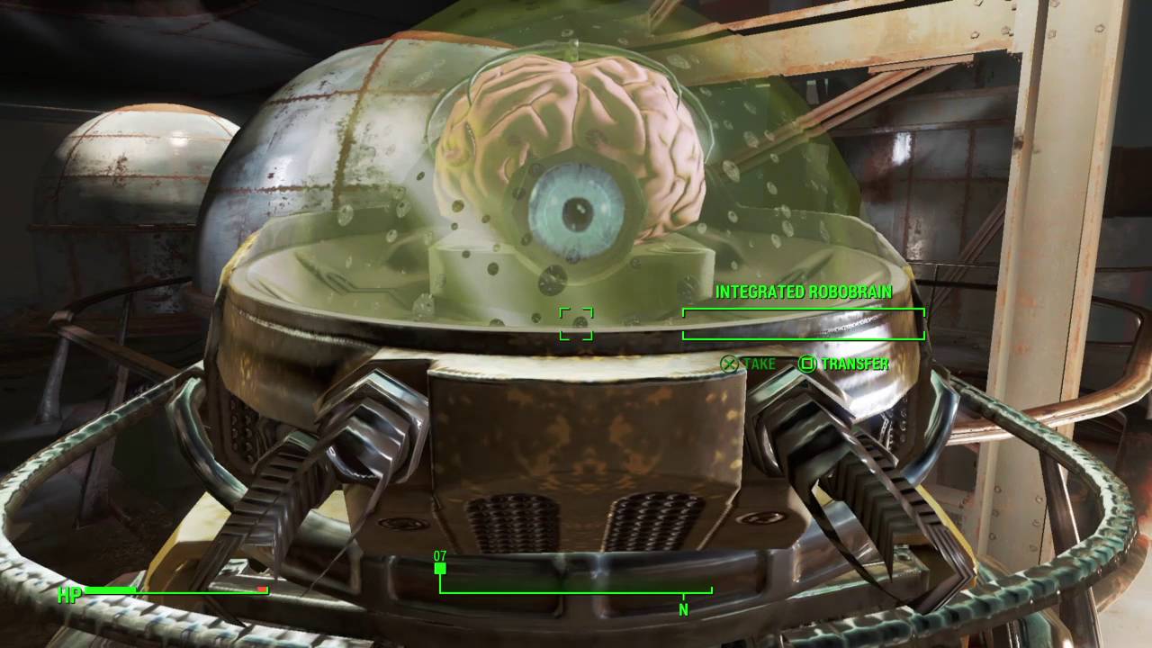 Fallout 4 - SPOOKY HALLOWEEN ROBOBRAIN! - YouTube