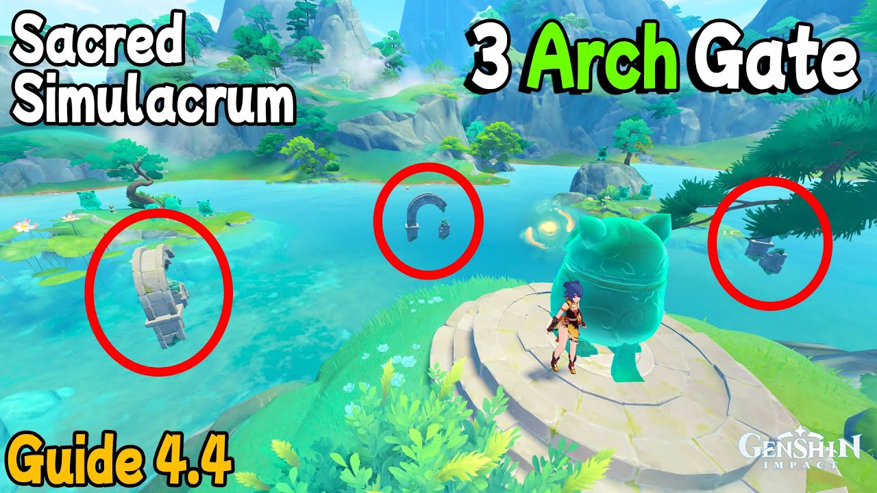 Puzzle 〓 3 Arch Gates Sacred Simulacrum 〓 Chiwang Terrace Entrance ...