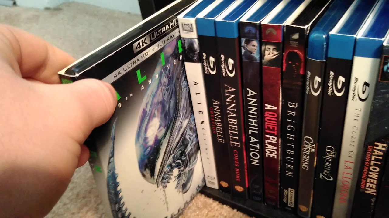 My Complete Blu Ray Collection As of Right Now (Caleb) - YouTube