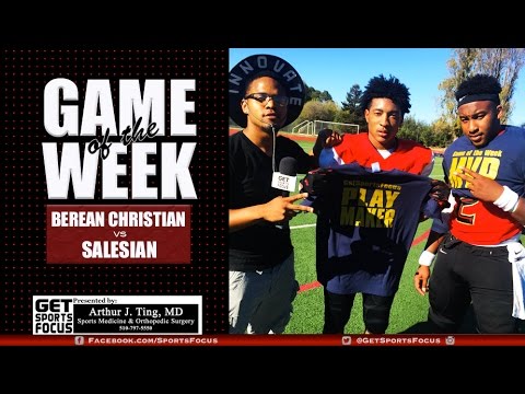 Game of the Week | Berean Christian Eagles vs Salesian Pride