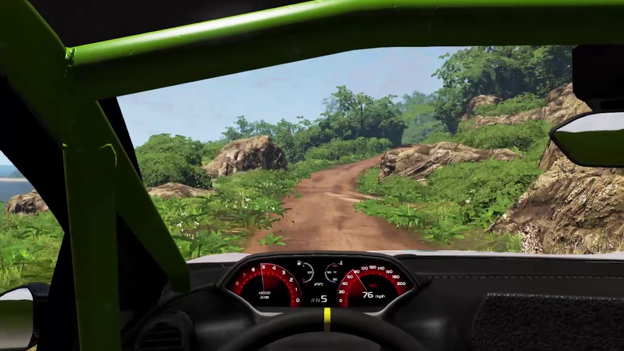 A 2 minute vid of my rally racing through Jungle Rock Island - YouTube