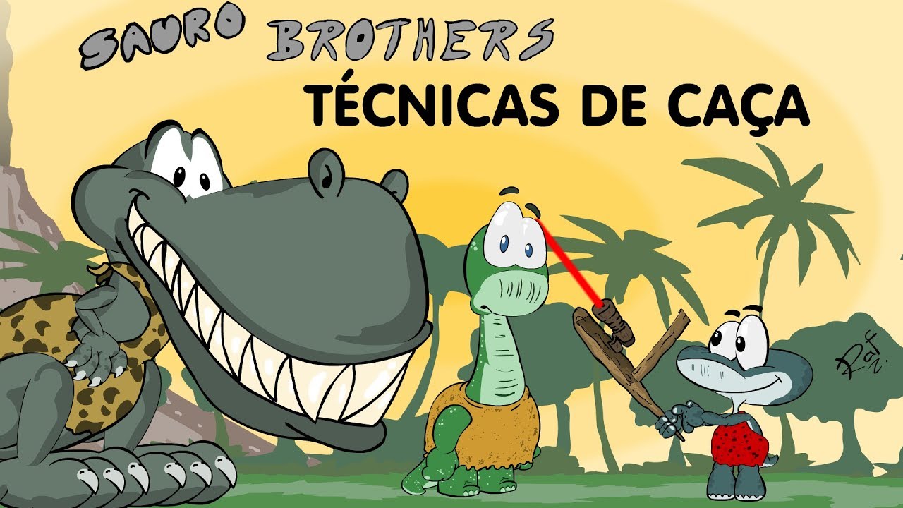 Sauro Brothers: Técnicas de caça Desenho animado brasileiro dublado em ...