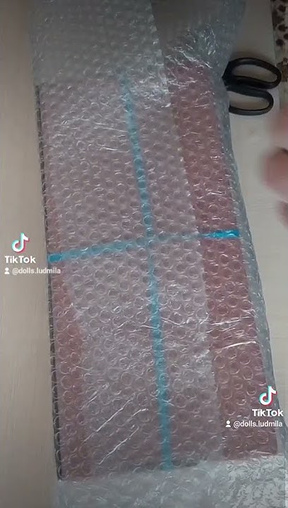Упаковка посылки - YouTube