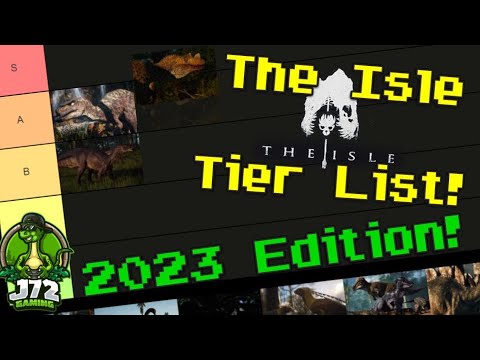The Isle Tier List! 2023 and Update 6.5 Edition! Which Dinosaur Is The ...