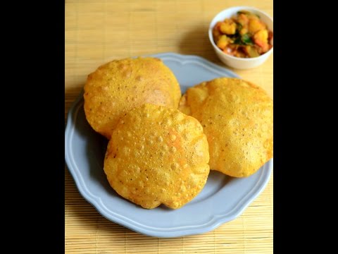 Masala Poori Recipe – Gujarati Masala Puri - Poori Varieties - Chitra's ...