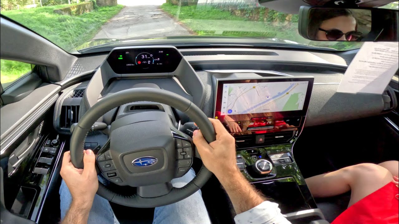 2023 Subaru Solterra EV AWD [ 218 HP ] POV Test Drive | 0-100 ...