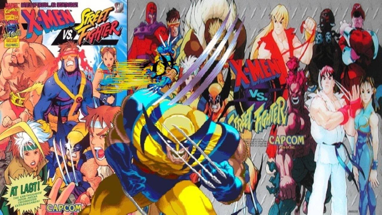 X-Men VS Street Fighter 1996 Capcom Gameplay - YouTube