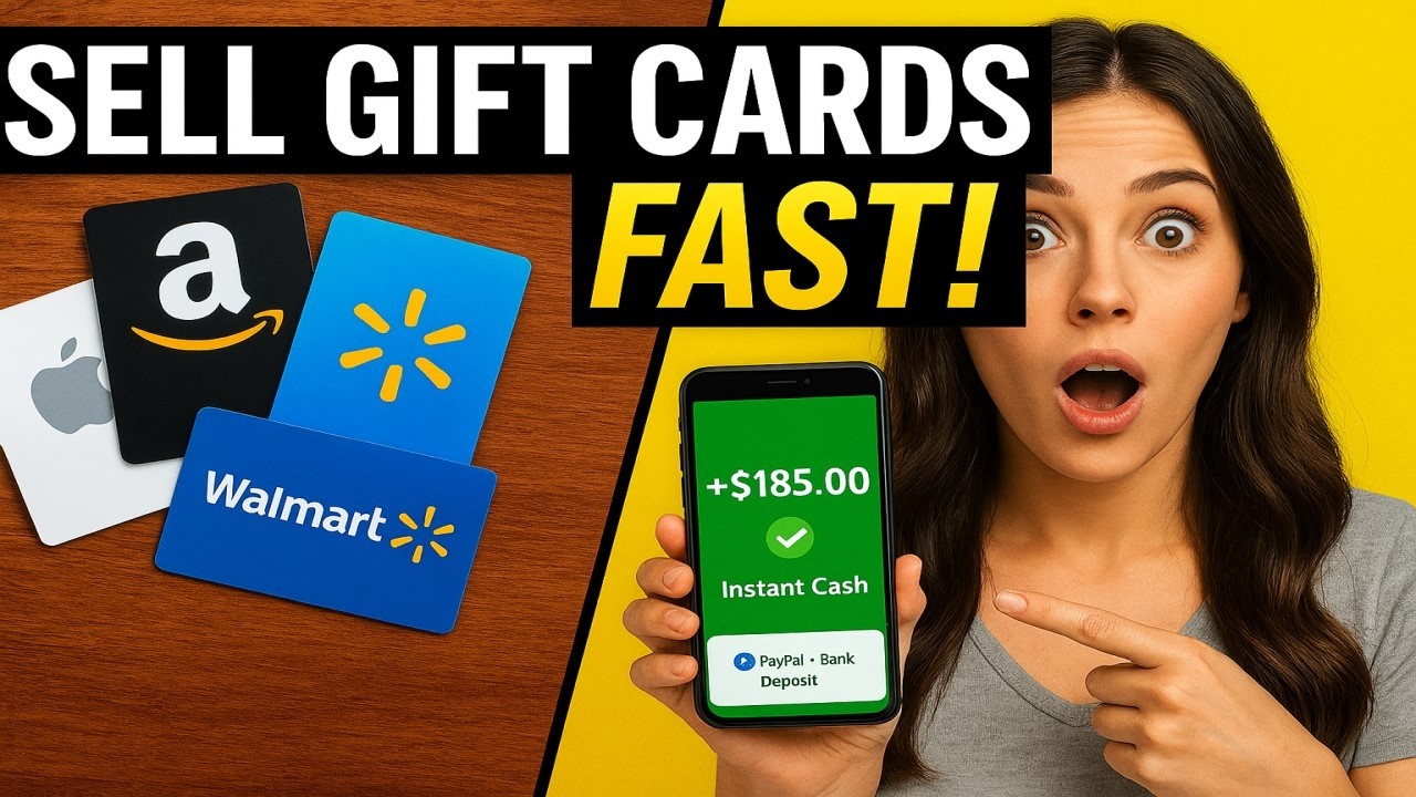 How to Sell Gift Cards for Cash (FAST!) | Best Sites to Make Money ...