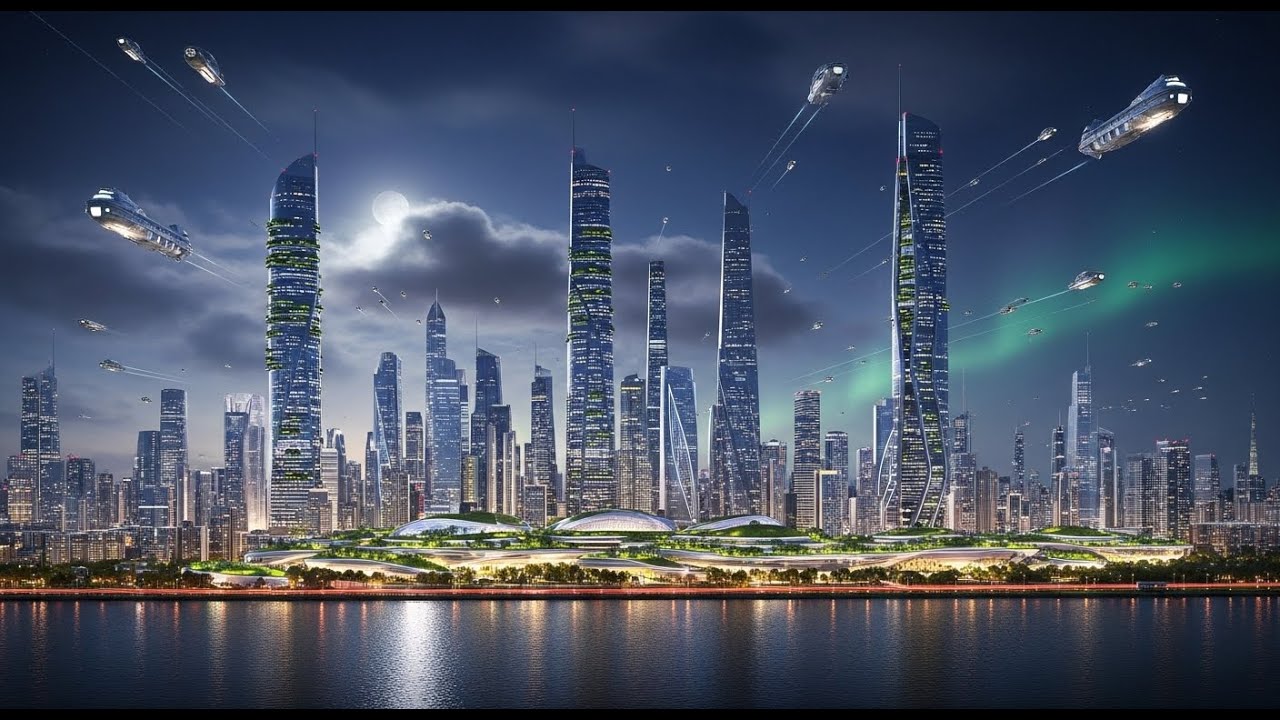 Future City 2090 | 4K | AI Film - AI Generated - YouTube