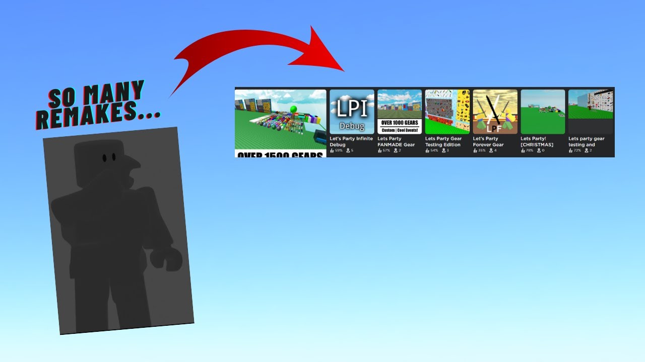 Roblox - Games That Have "Remade" LPI?? - YouTube