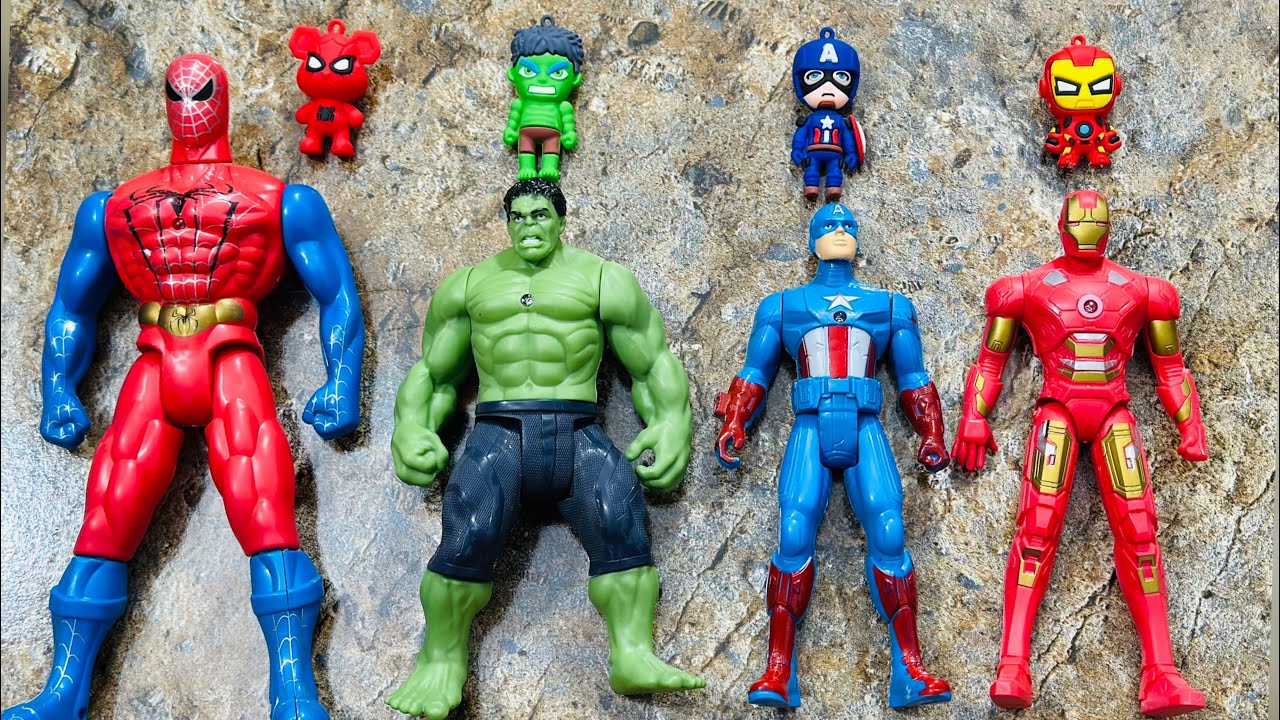 AVENGERS SUPERHEROES, HULK CARTOON SPIDER MAN |MINI AVENGERS - YouTube