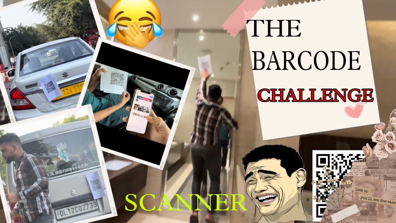 BARCODE SCANNER CHALLENGE 🤪 @AnujTanwarVlogs - YouTube